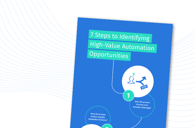 Infographic: Identify Automation Opportunities in 7 Steps | ACTICO