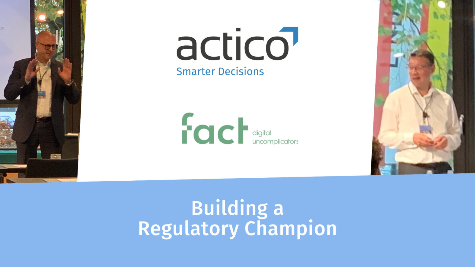 Building a Regulatory Champion: New perspectives in the regulatory and compliance market