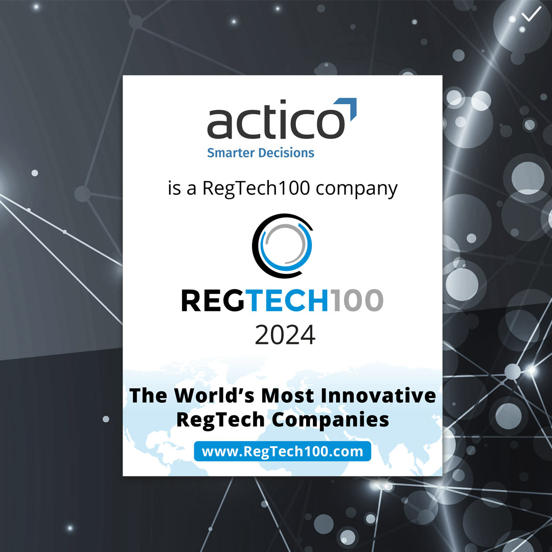 Software vendor ACTICO makes the RegTech100 again in 2024 | ACTICO News